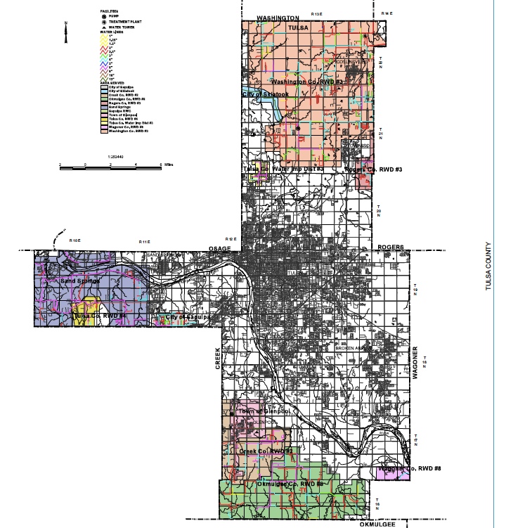 Location RWD 3 Rogers County